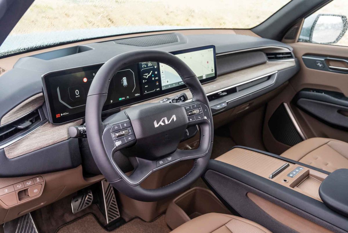 Prueba del Kia EV9: cinco metros de coche eléctrico