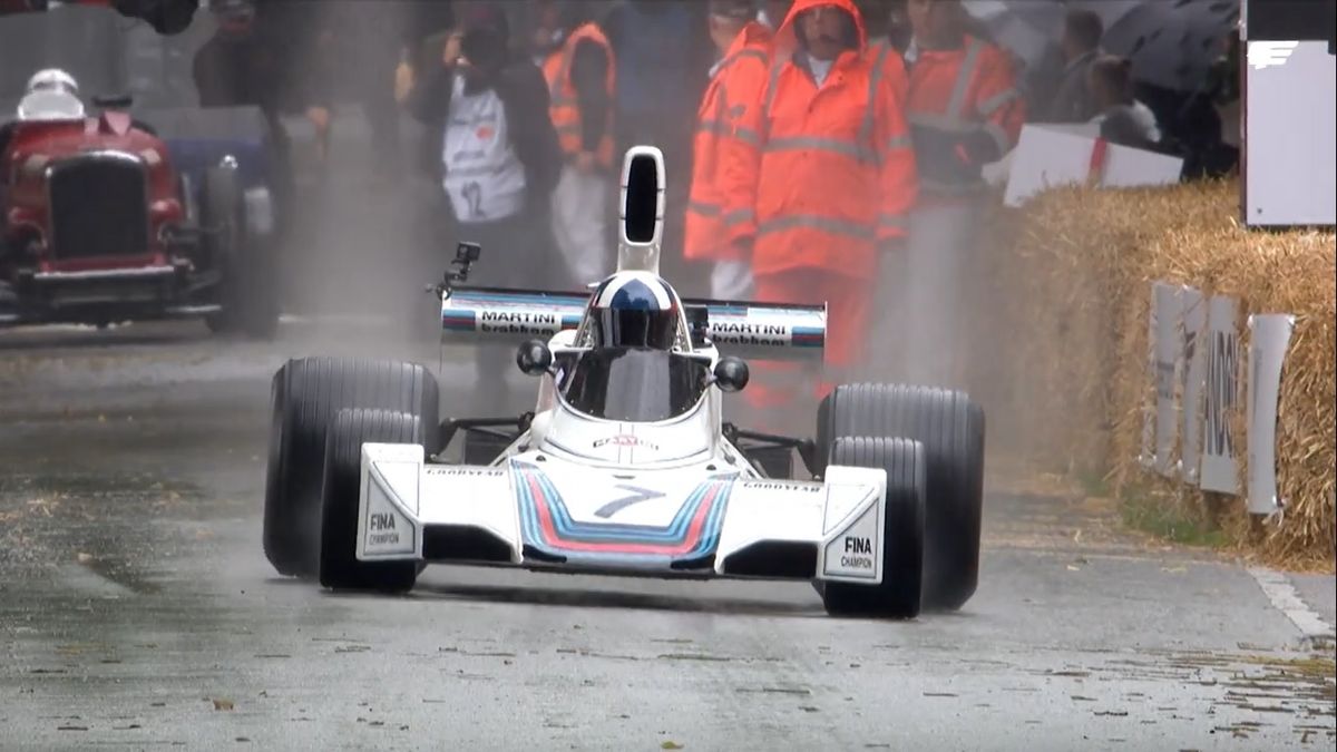 VÍDEO: el Brabham BT44B se corona en Goodwood 2023... simplemente sube ...
