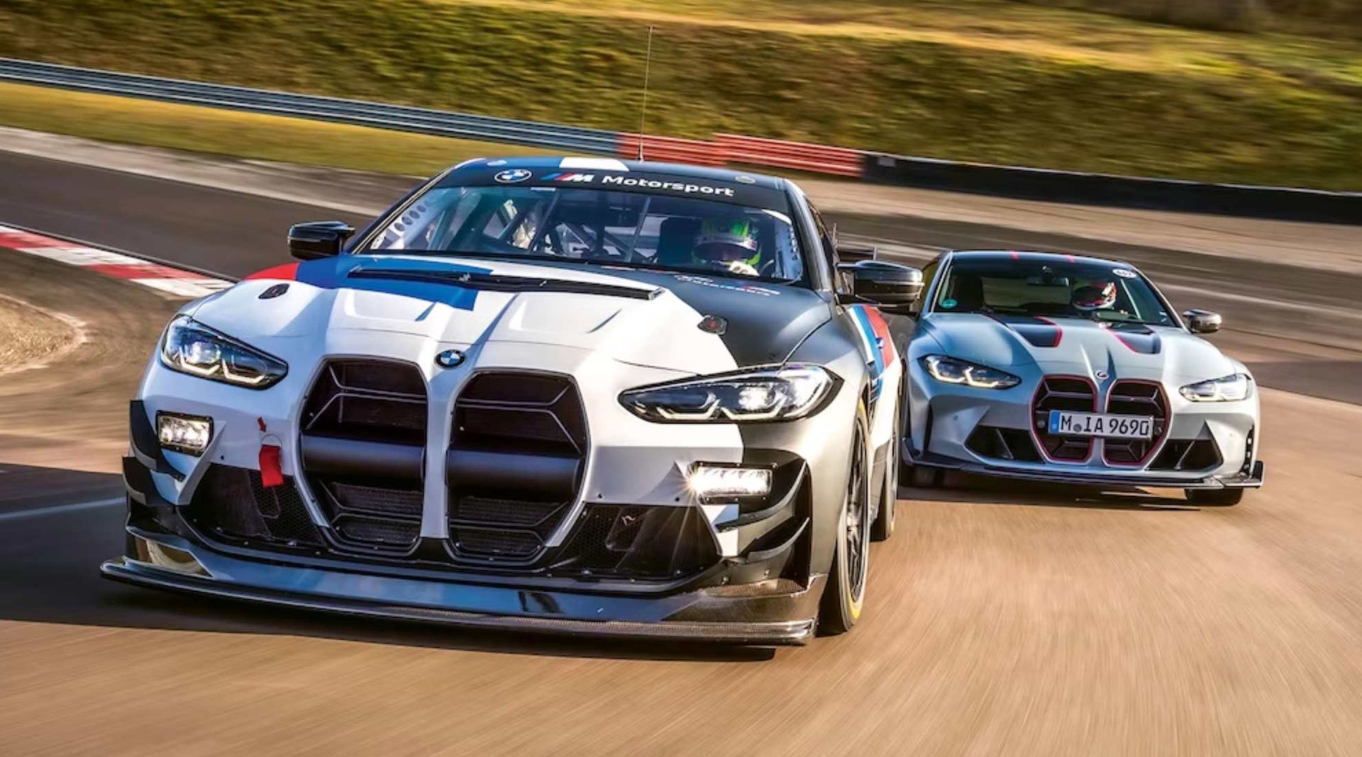 Comparativa del BMW M4 CSL vs. M4 GT4: duelo fraternal en la pista