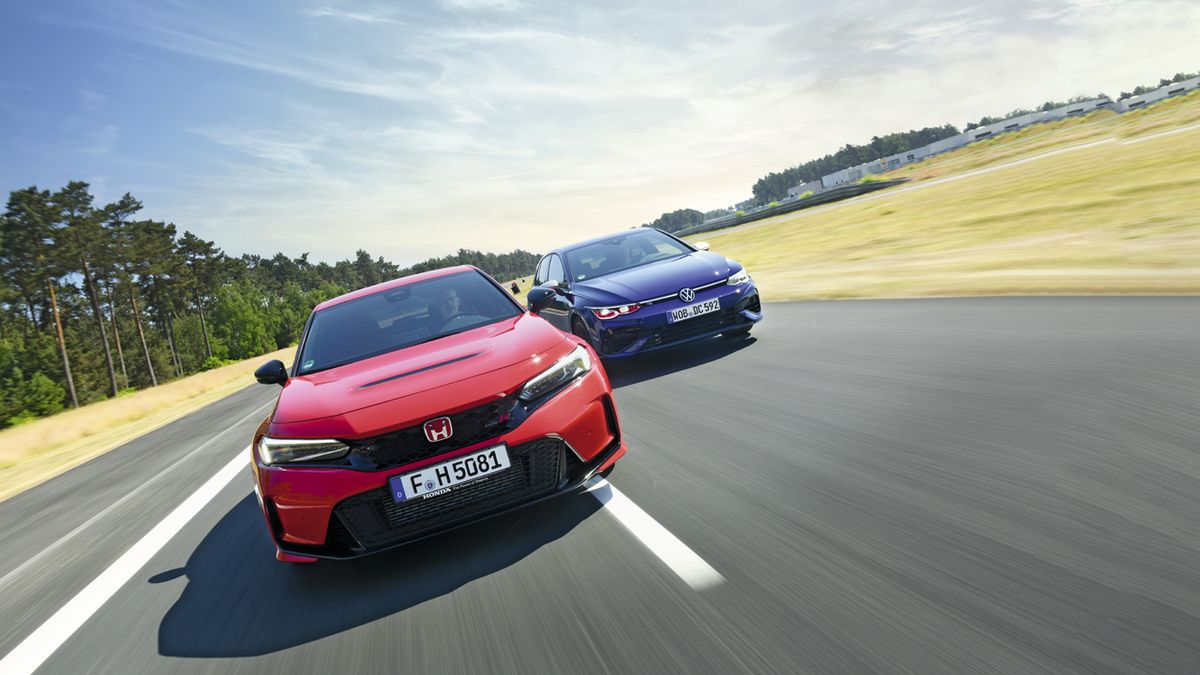Comparativa: Honda Civic Type R vs VW Golf R, rock 'n' roll entre compactos