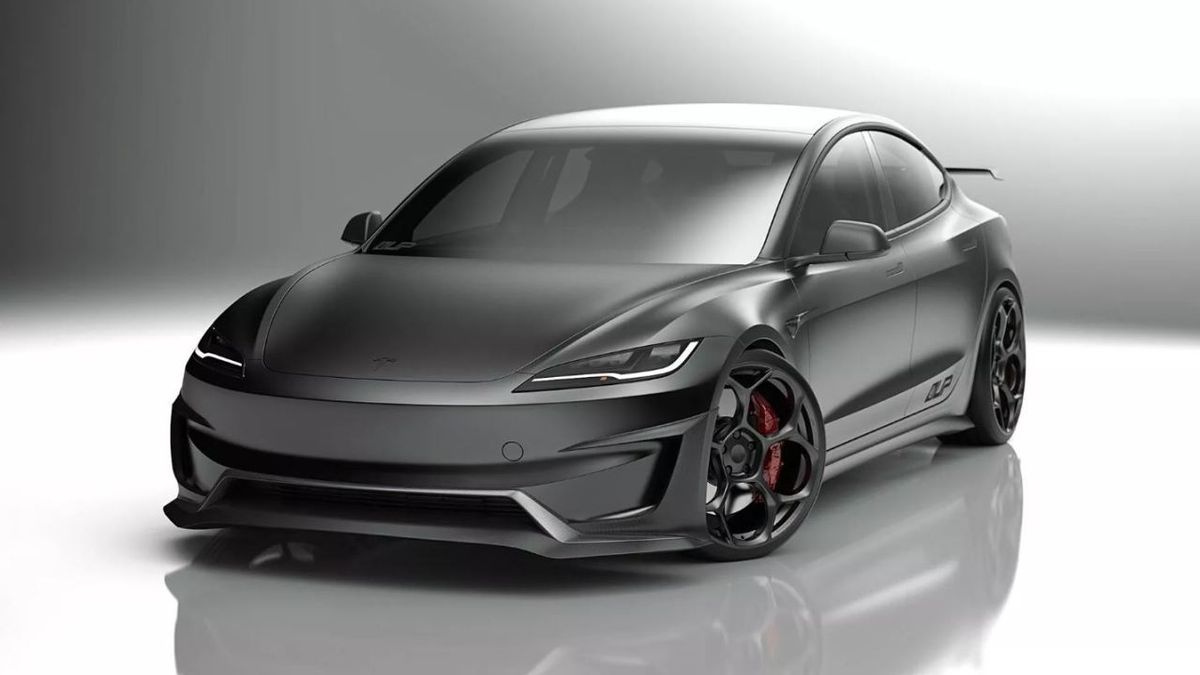 Vas a alucinar con esta preparación extrema del nuevo Tesla Model 3 ...