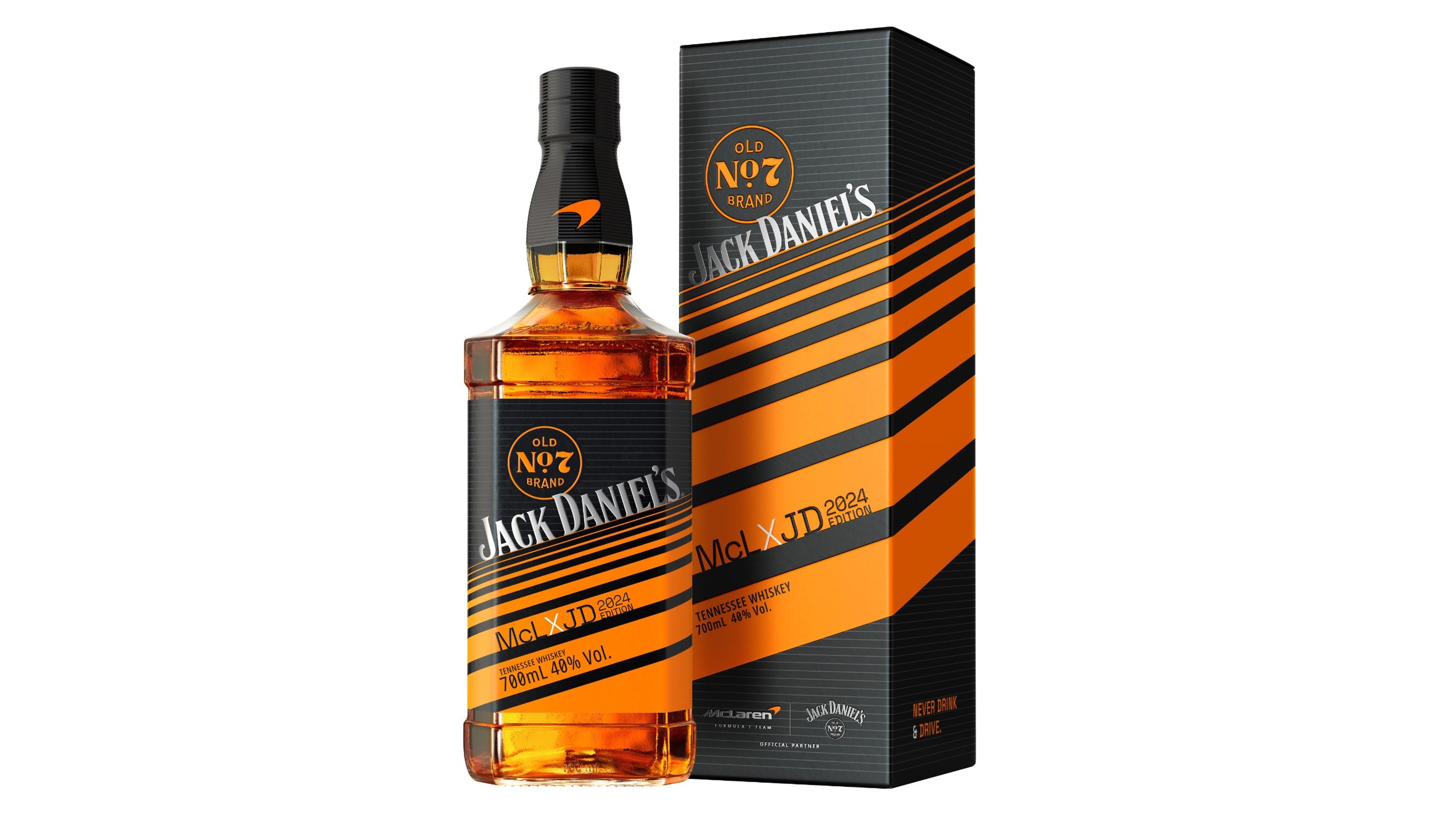 McLaren F1 y Jack Daniel's brindan por la primera victoria de Lando Norris