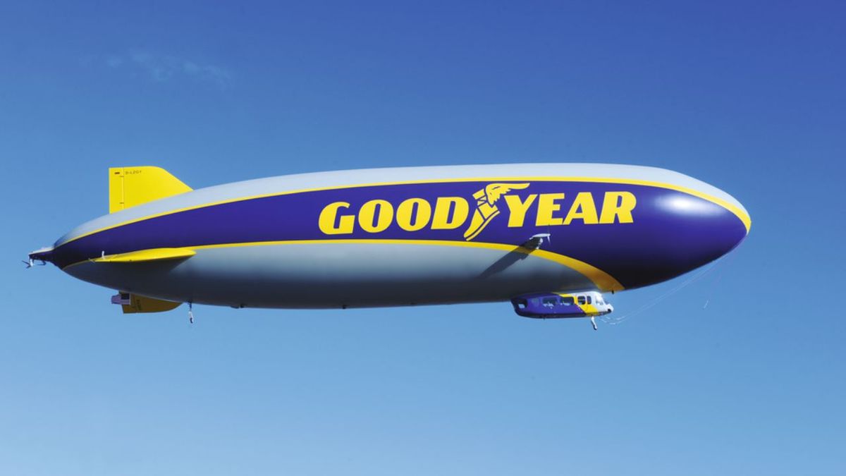 Goodyear Blimp, el icono que sobrevoló el cielo de Le Mans