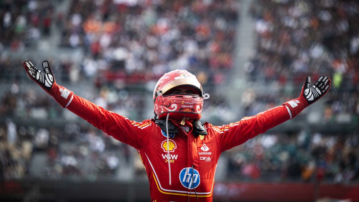 Carlos Sainz logra una brillante victoria en el GP de México