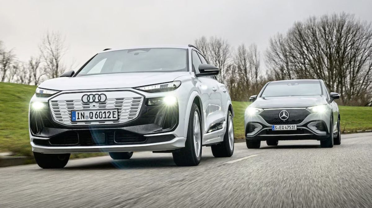 Comparativa: Audi Q6 e-tron quattro vs Mercedes EQE 500 4Matic SUV