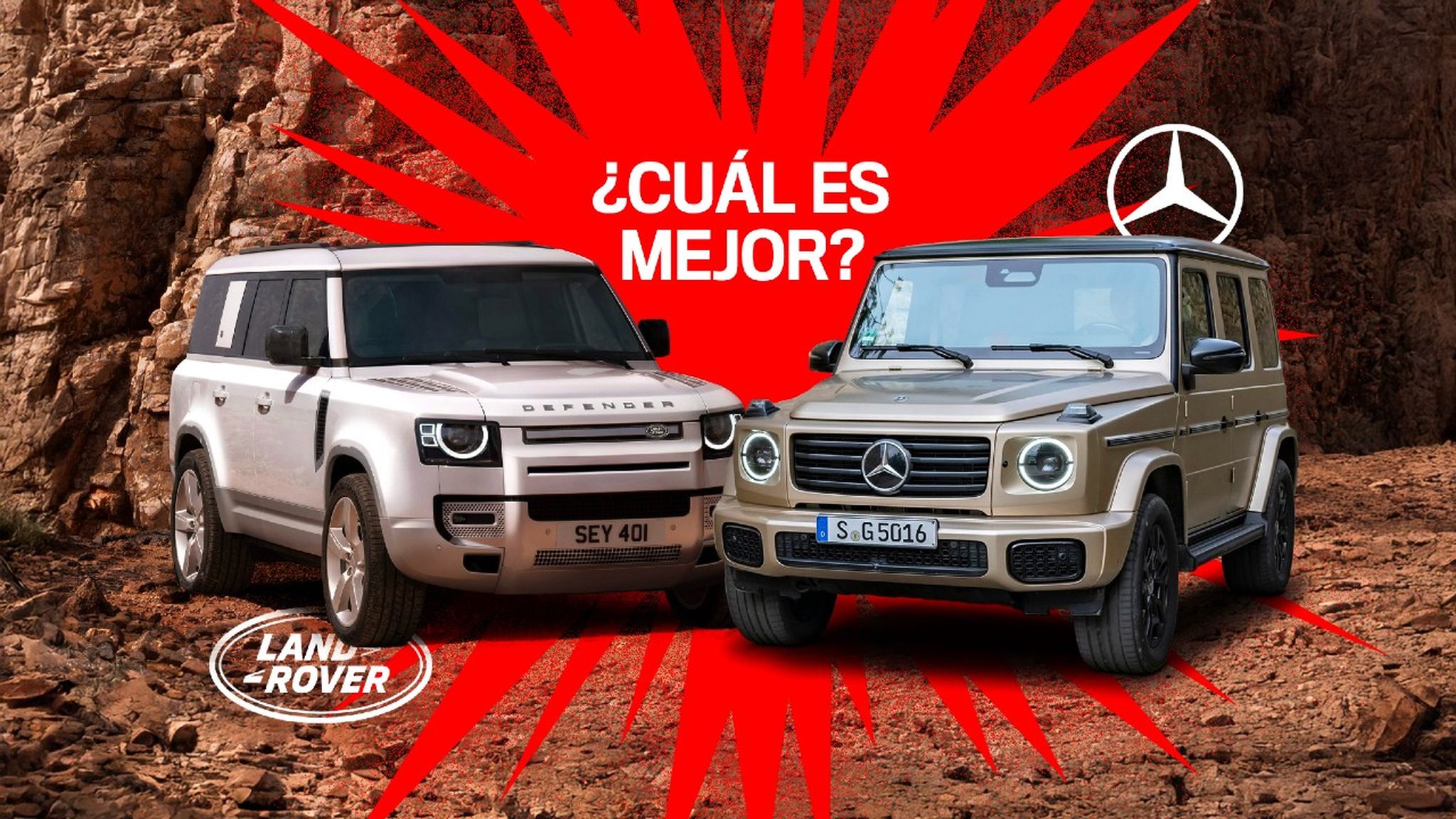 Land Rover Defender o Mercedes Clase G 2025: duelo entre los tipos más ...