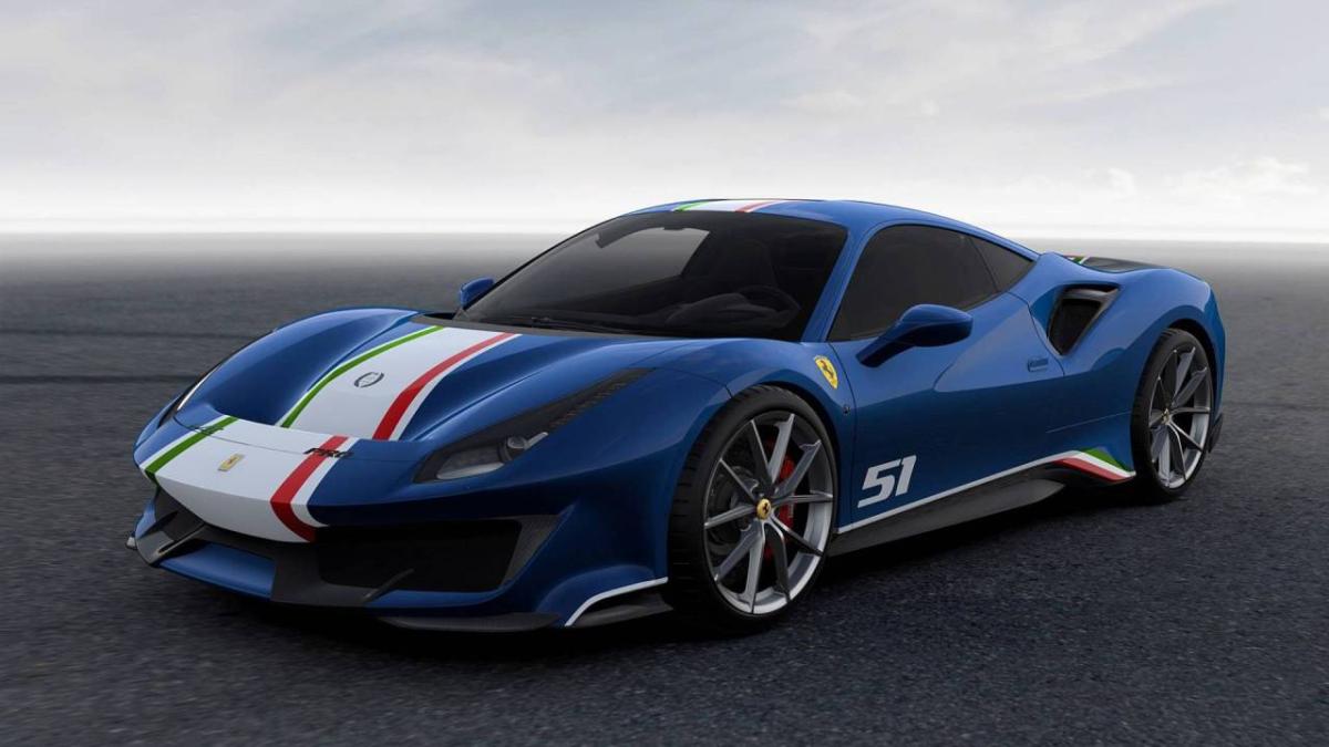 Todos los colores disponibles del Ferrari 488 Pista ‘Pilota’ -- Autobild.es