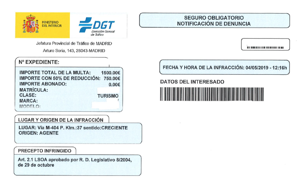 En fotos: así son las nuevas multas de tráfico -- Autobild.es
