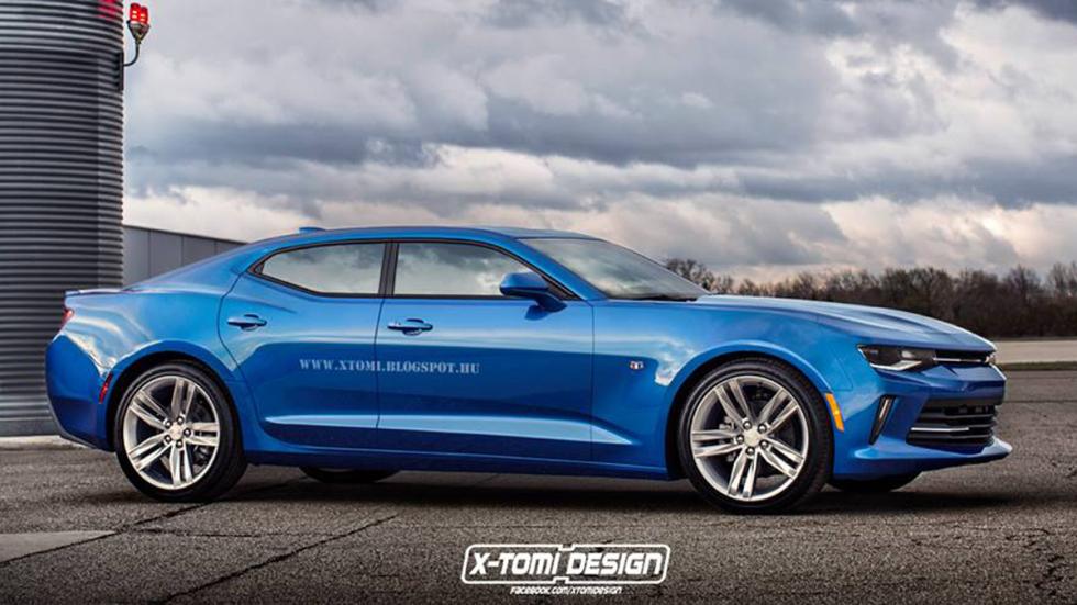 Ojo a este Camaro SS 2016 pintado en Azul Metálico… -- Autobild.es