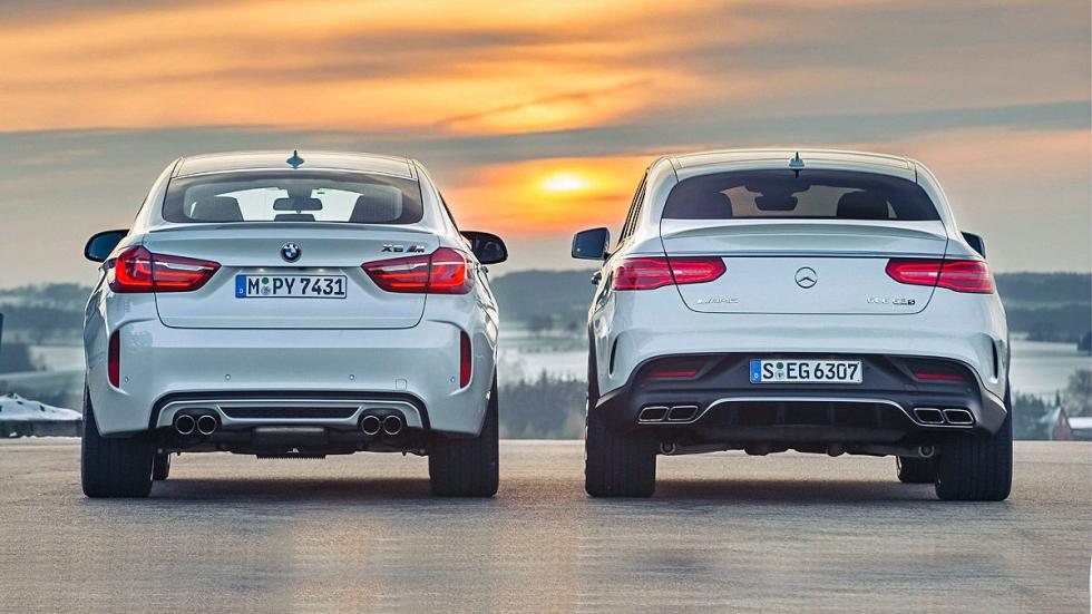 Duelo De Más De 500 Cv Bmw X6 M Vs Mercedes Amg Gle 63 S Autobildes